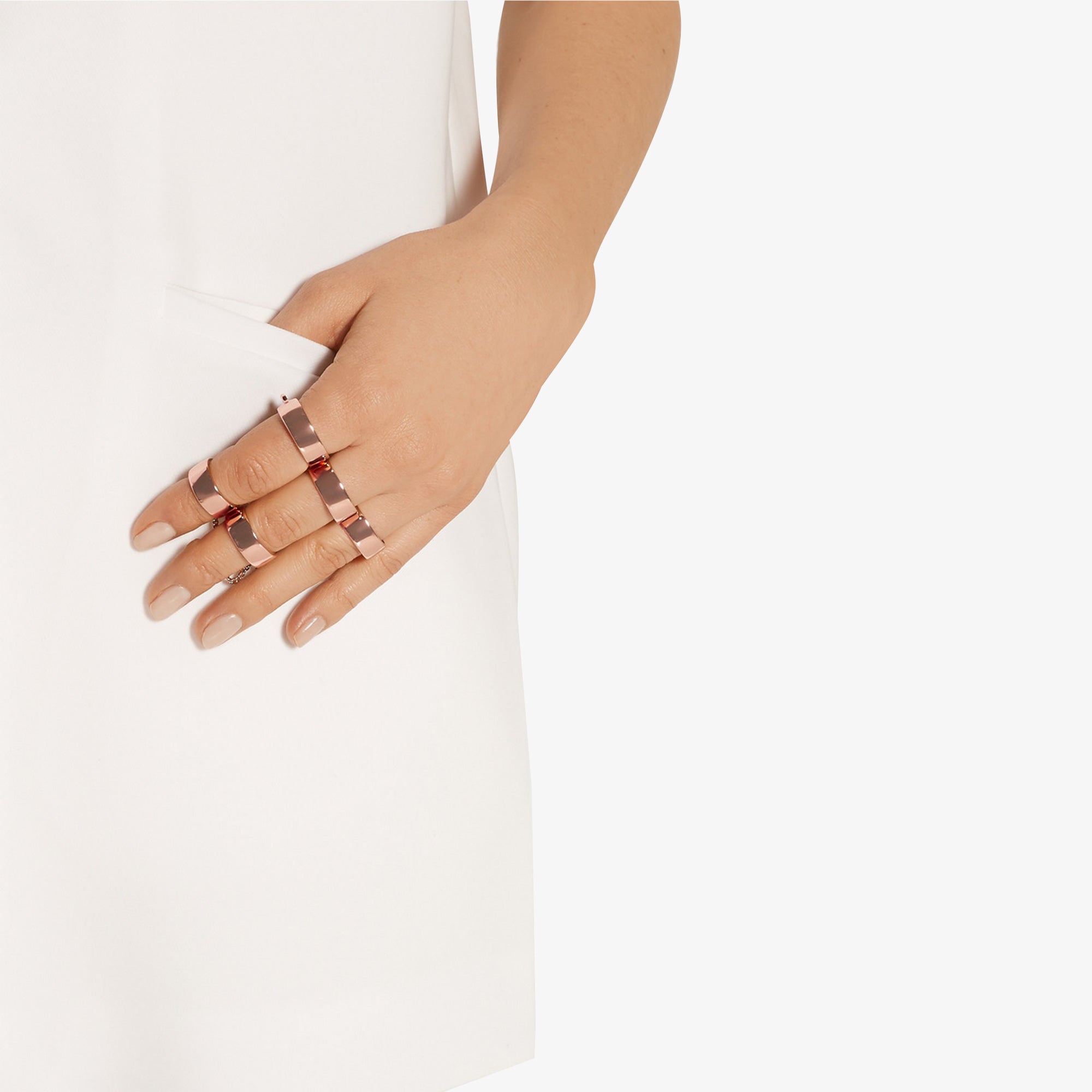 Five Finger Ring Gold – EDDIE BORGO