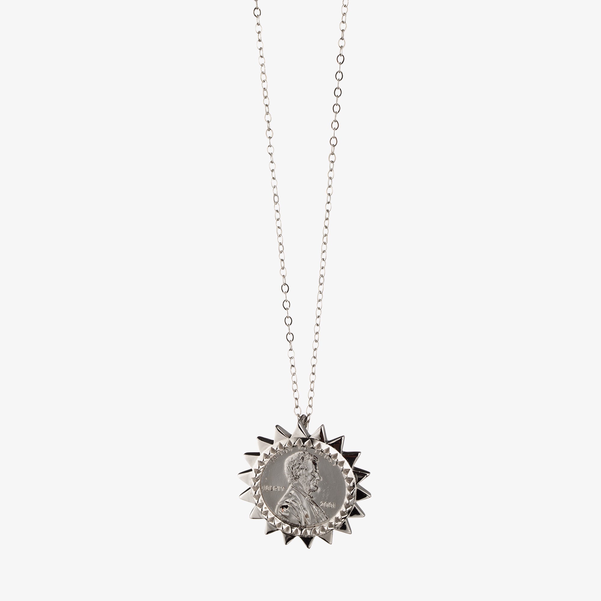 Penny Pendant Silver – EDDIE BORGO
