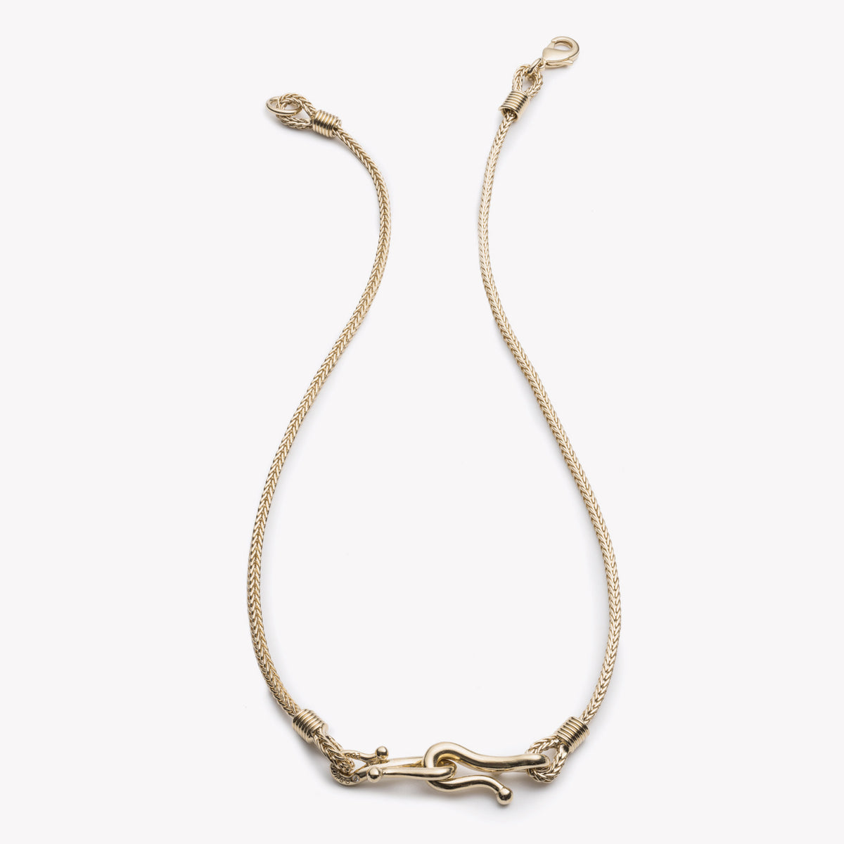 Thalia Hook Pendant Gold – EDDIE BORGO